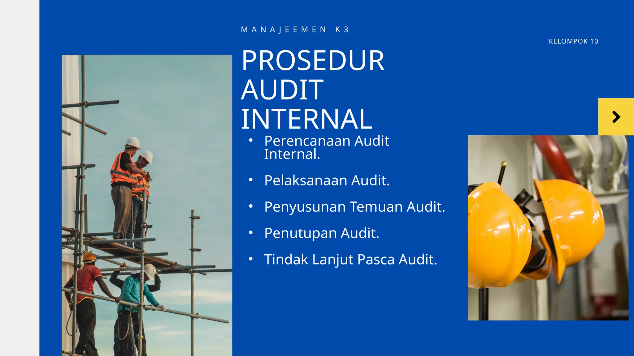 INTERNAL AUDIT Sistem manajemen K3 3.pptx