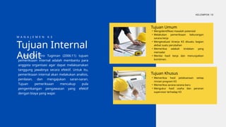 INTERNAL AUDIT Sistem manajemen K3 3.pptx