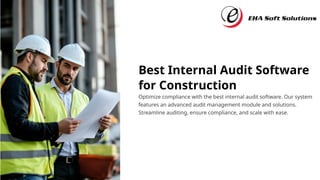 Best Internal Audit Software with Audit Management Solutions | PPT