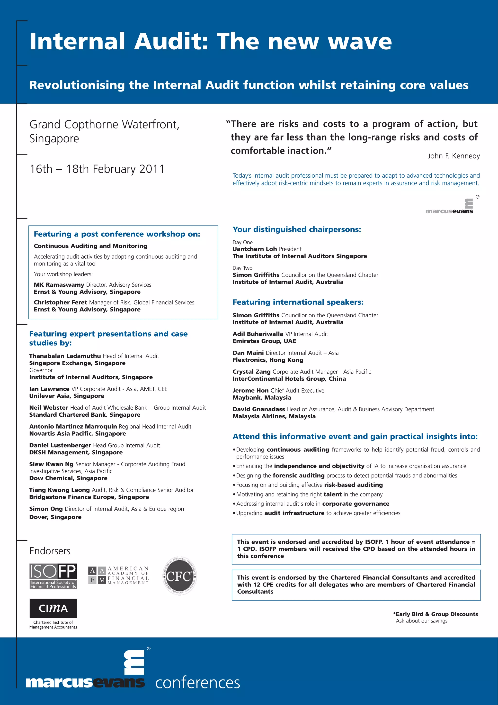 Internal Audit: The new wave | PDF