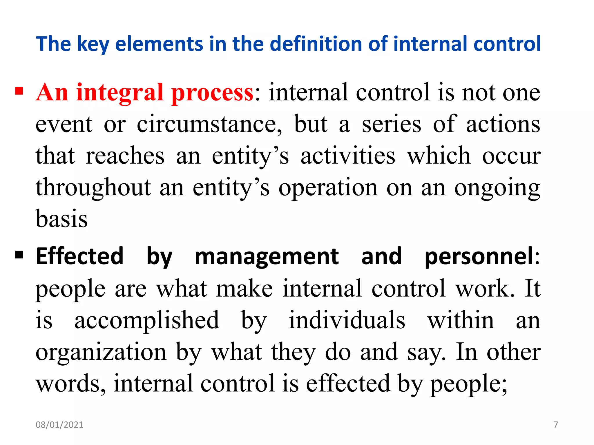 Internal audit ppt | PPTX
