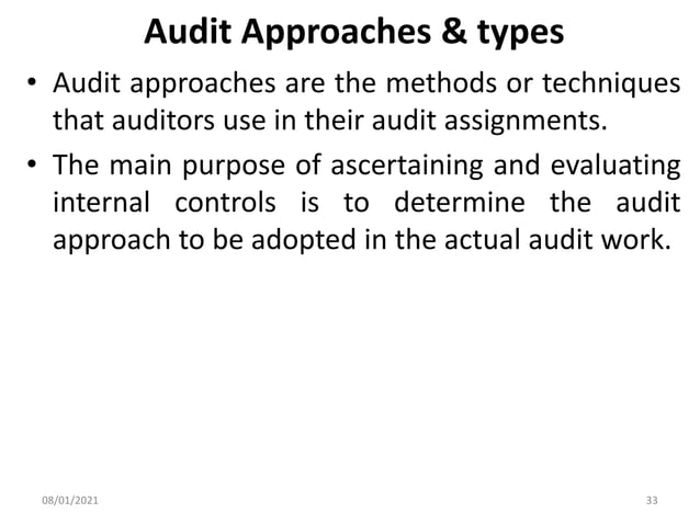 Internal audit ppt | PPTX | Business Accounting & Finance | Business