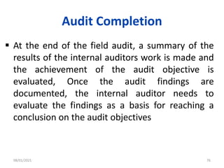 Internal audit ppt | PPTX