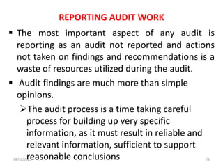 Internal audit ppt | PPTX