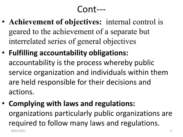 Internal audit ppt | PPTX | Business Accounting & Finance | Business