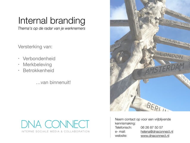 Internal branding: verbondenheid en merkbeleving versterken van binnenuit! | PDF