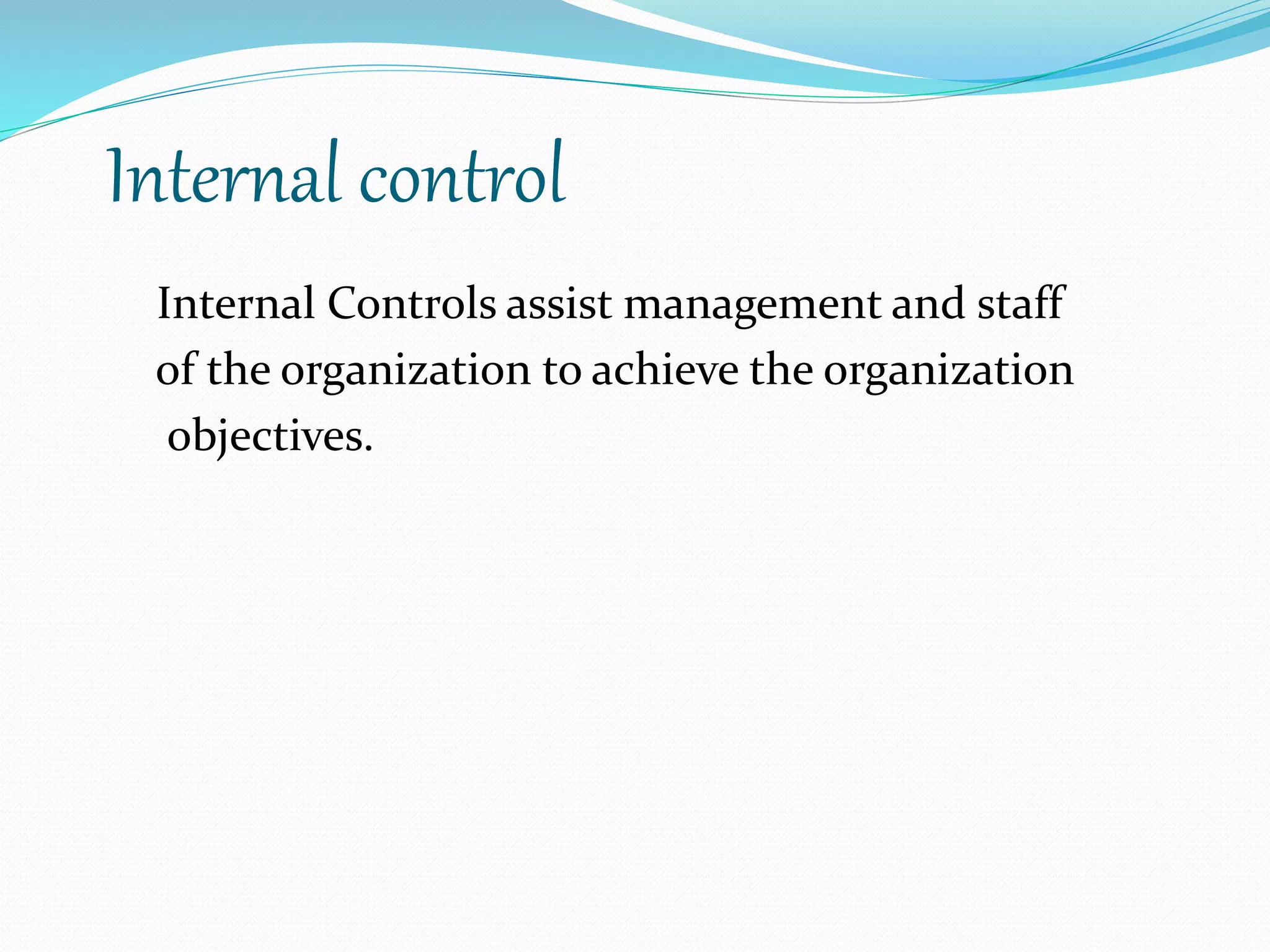 Internal check audit (ppt) | PPTX