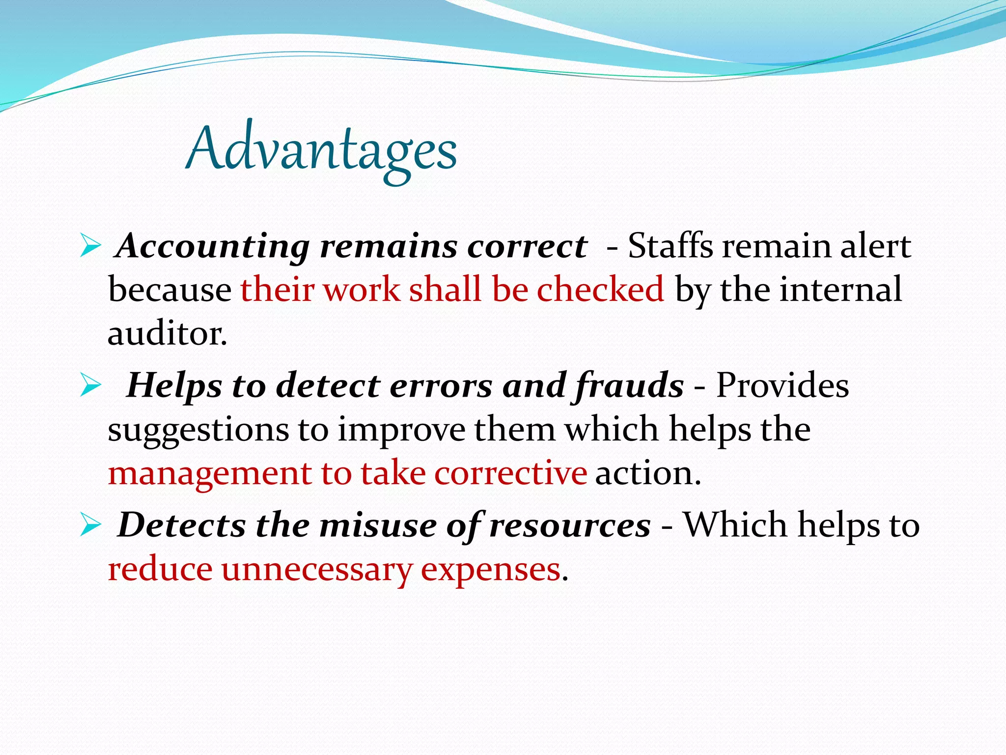 Internal check audit (ppt) | PPTX