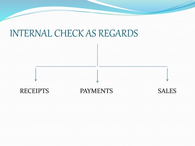 Internal check audit (ppt) | PPTX