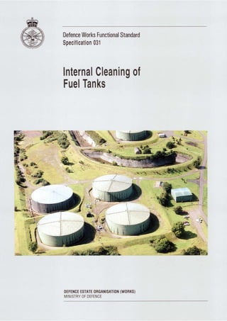 Internal cleaning of fuel tanks | PDF | Chemistry | Science