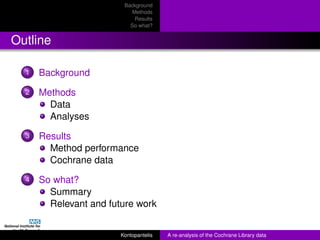 Internal 2014 - Cochrane data | PPT