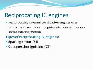 Internal combustion engine | PPTX