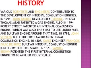 Internal combustion engine | PPTX