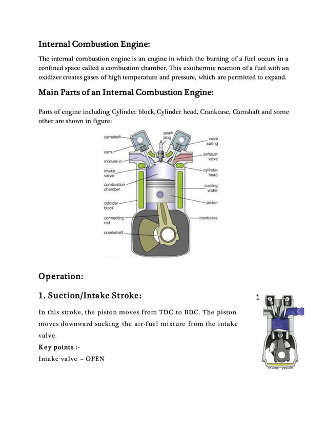 Internal combustion engine | PDF