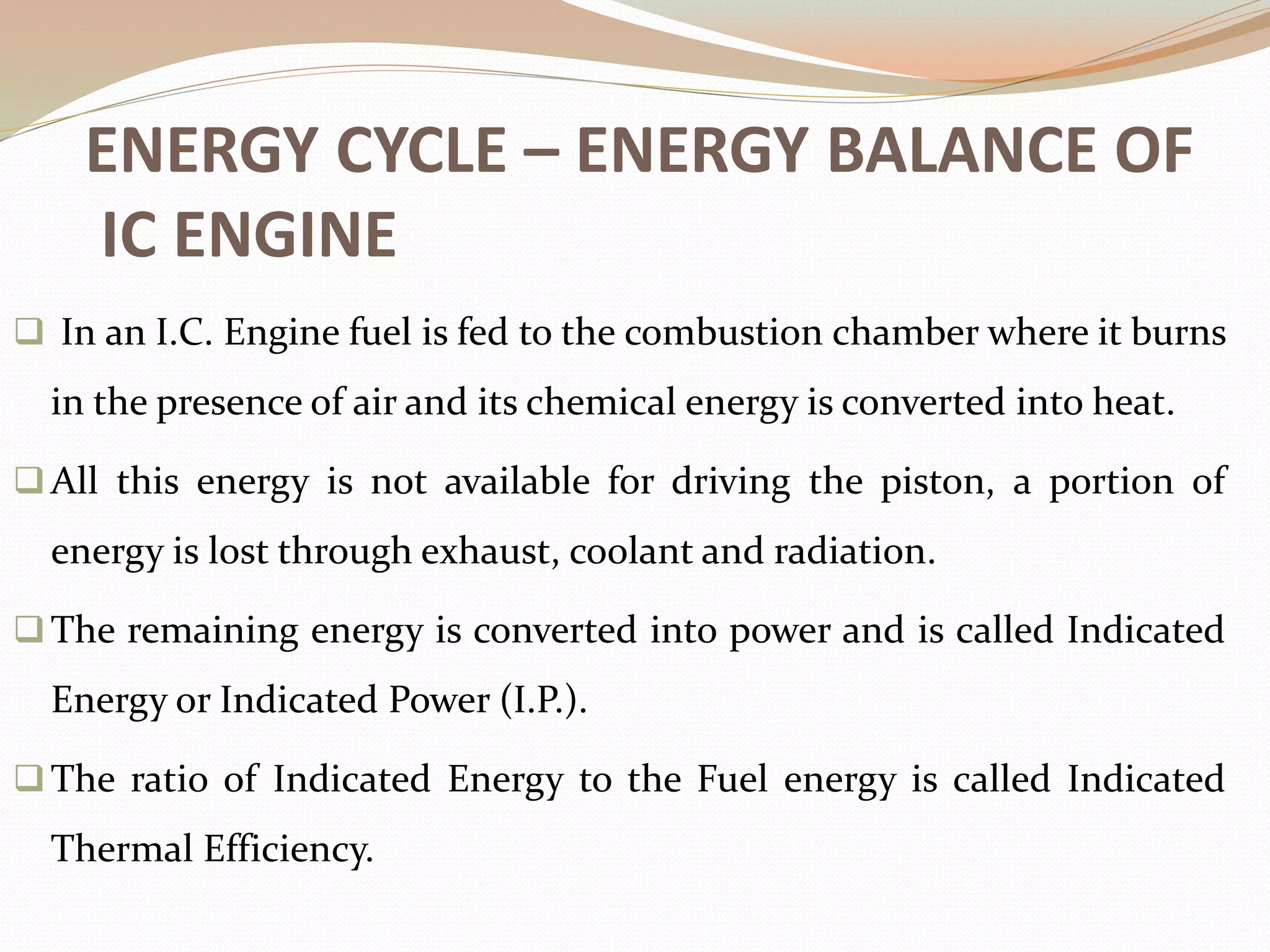 Internal combustion engine | PPTX