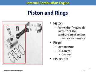 internal combustion engine internal combustion engine | PPT