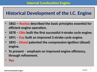 internal combustion engine internal combustion engine | PPT
