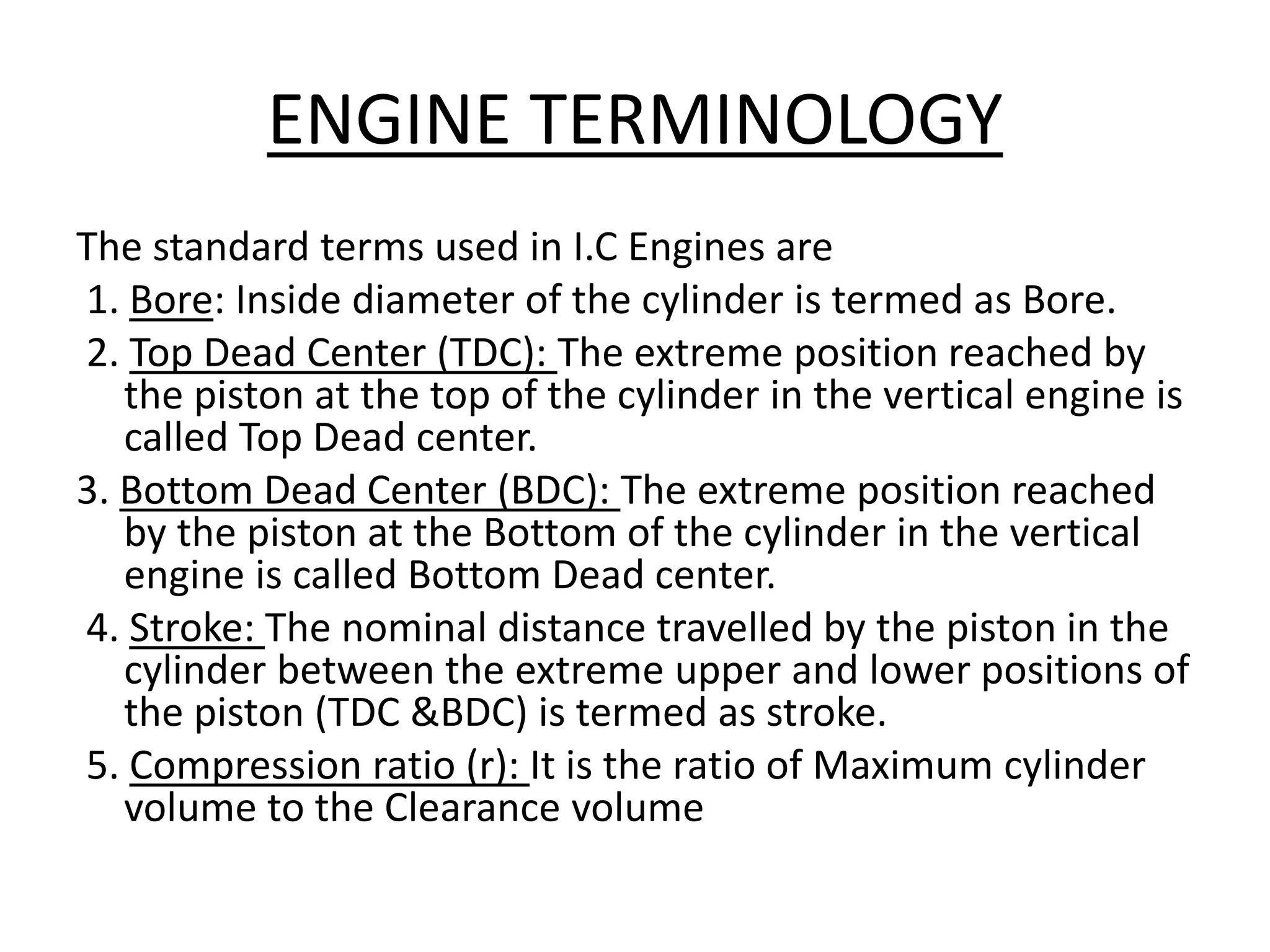 Internalcombustion engine (bme) | PPTX