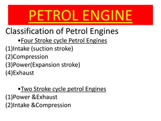 Internalcombustion engine (bme) | PPTX