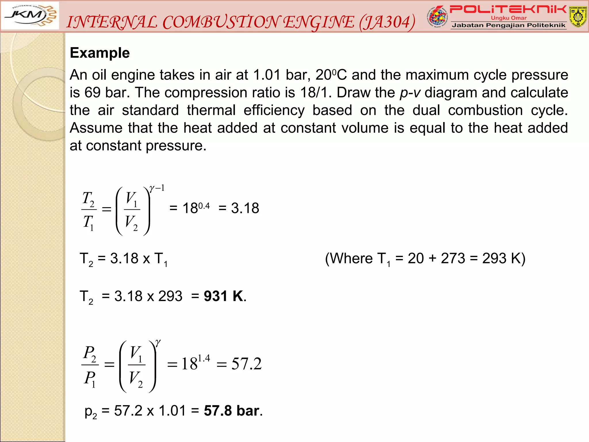 Internal combustion engine (ja304) chapter 2 | PPT