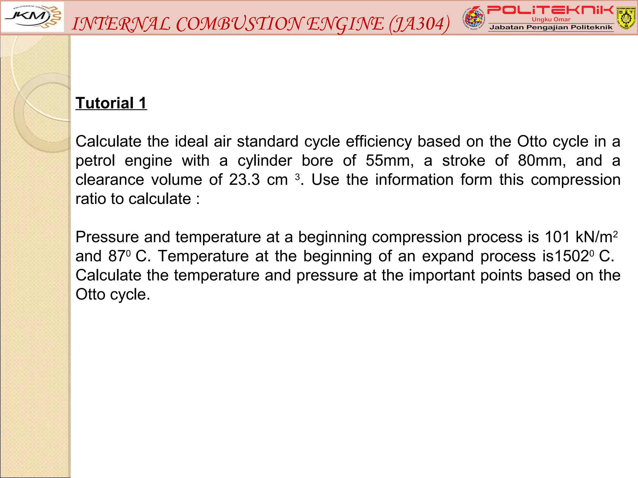 Internal combustion engine (ja304) chapter 2 | PPT