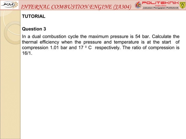 Internal combustion engine (ja304) chapter 2 | PPT | Physics | Science
