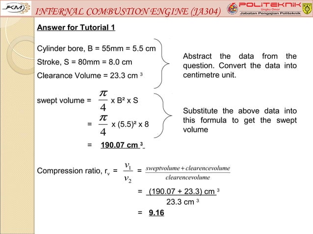 Internal combustion engine (ja304) chapter 2 | PPT | Physics | Science