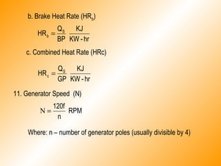 Internal combustion engine power plant | PPT