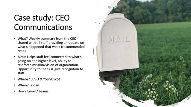 Internal comms - building guiding principles and choosing the right ...