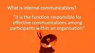 Internal comms - building guiding principles and choosing the right ...