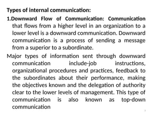 Internal Communication Business Communication | PPTX