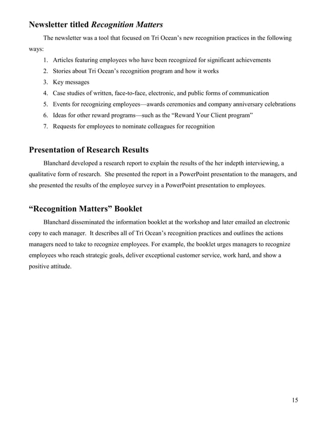 Internal communication program | PDF