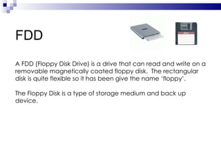 Internal components of the computer | PPT