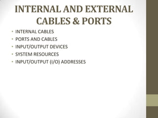 Internal components storage devices | PPT