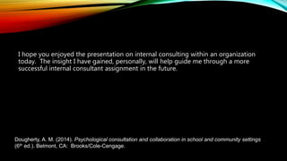 Internal Organizational Consulting | PPTX