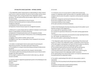 Internal control | PPT