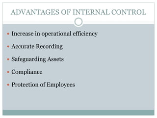 Internal control | PPTX