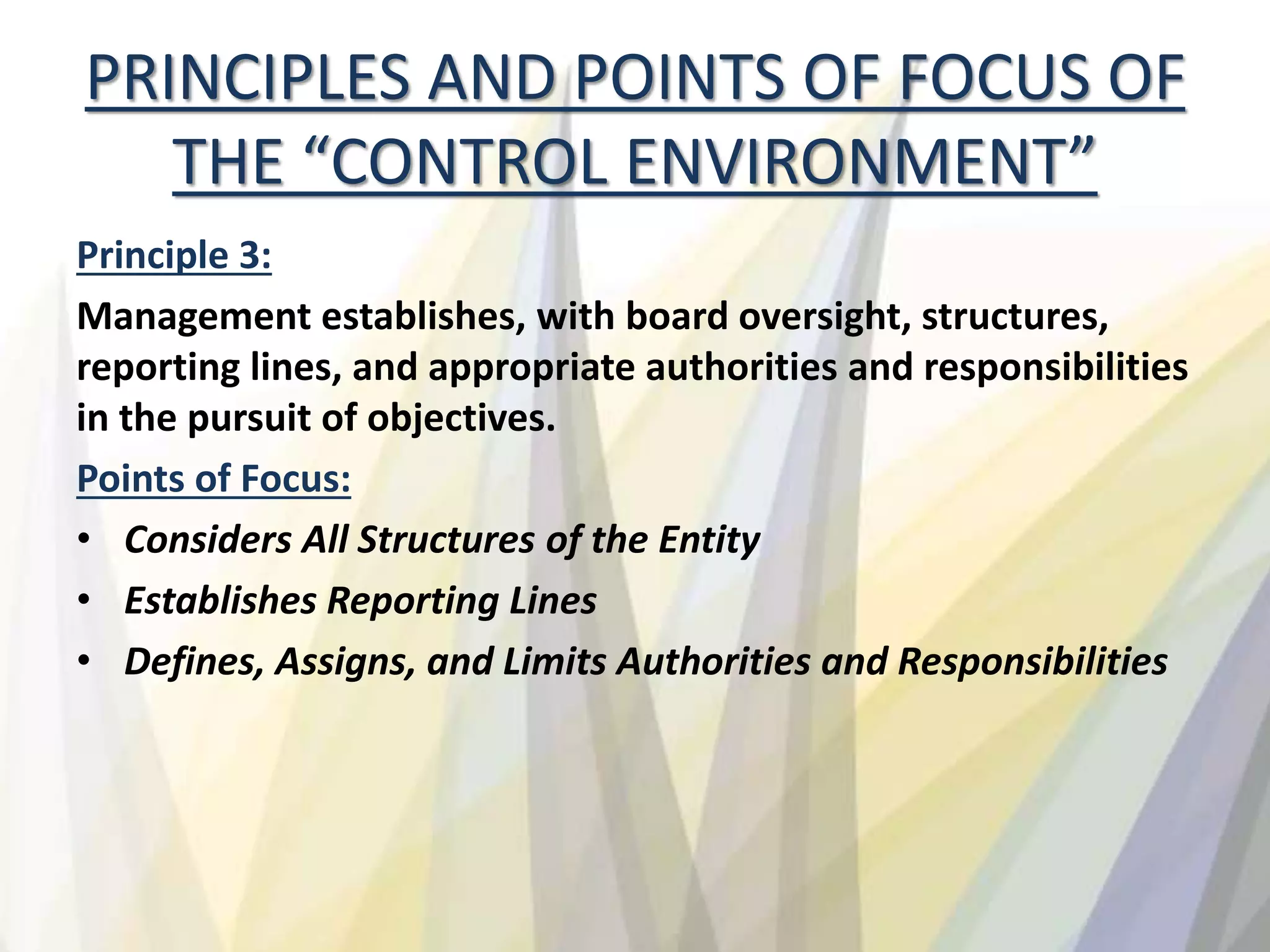 COSO Internal Control - Integrated Framework | PPTX