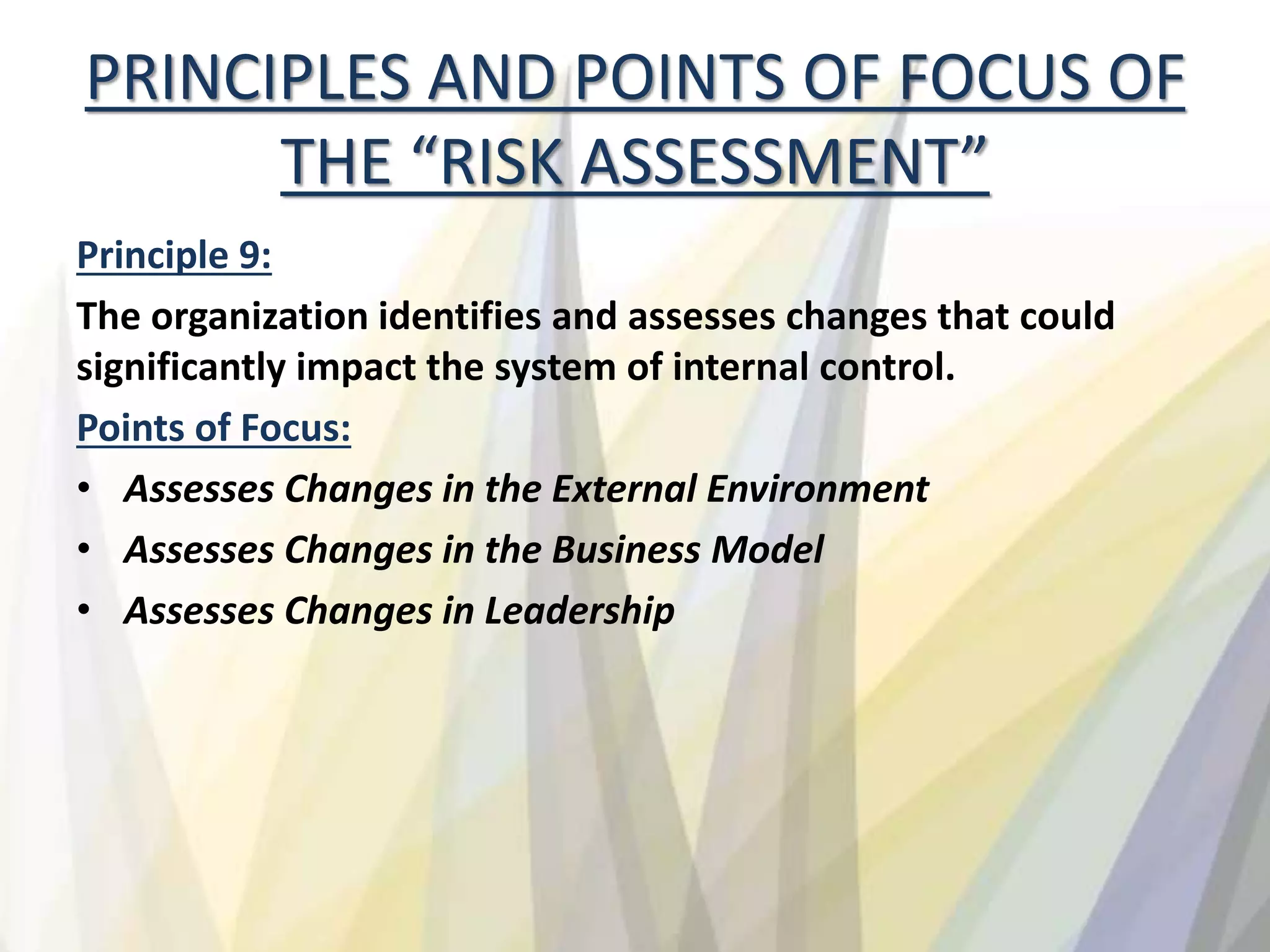COSO Internal Control - Integrated Framework | PPTX