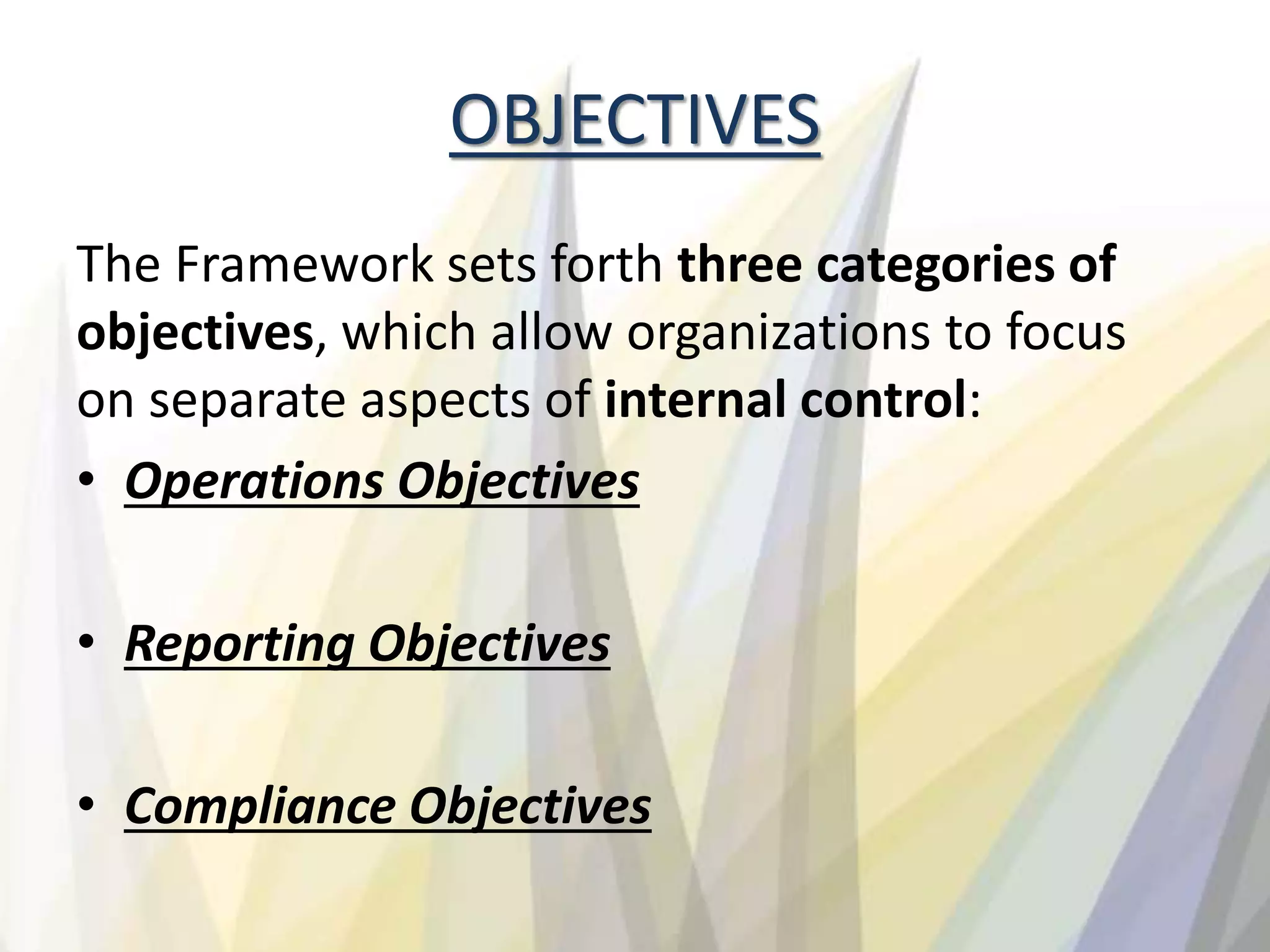 COSO Internal Control - Integrated Framework | PPTX