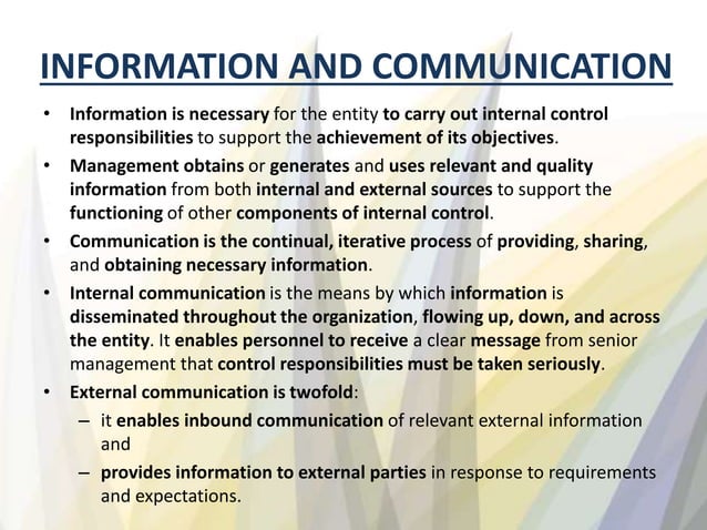 COSO Internal Control - Integrated Framework | PPTX