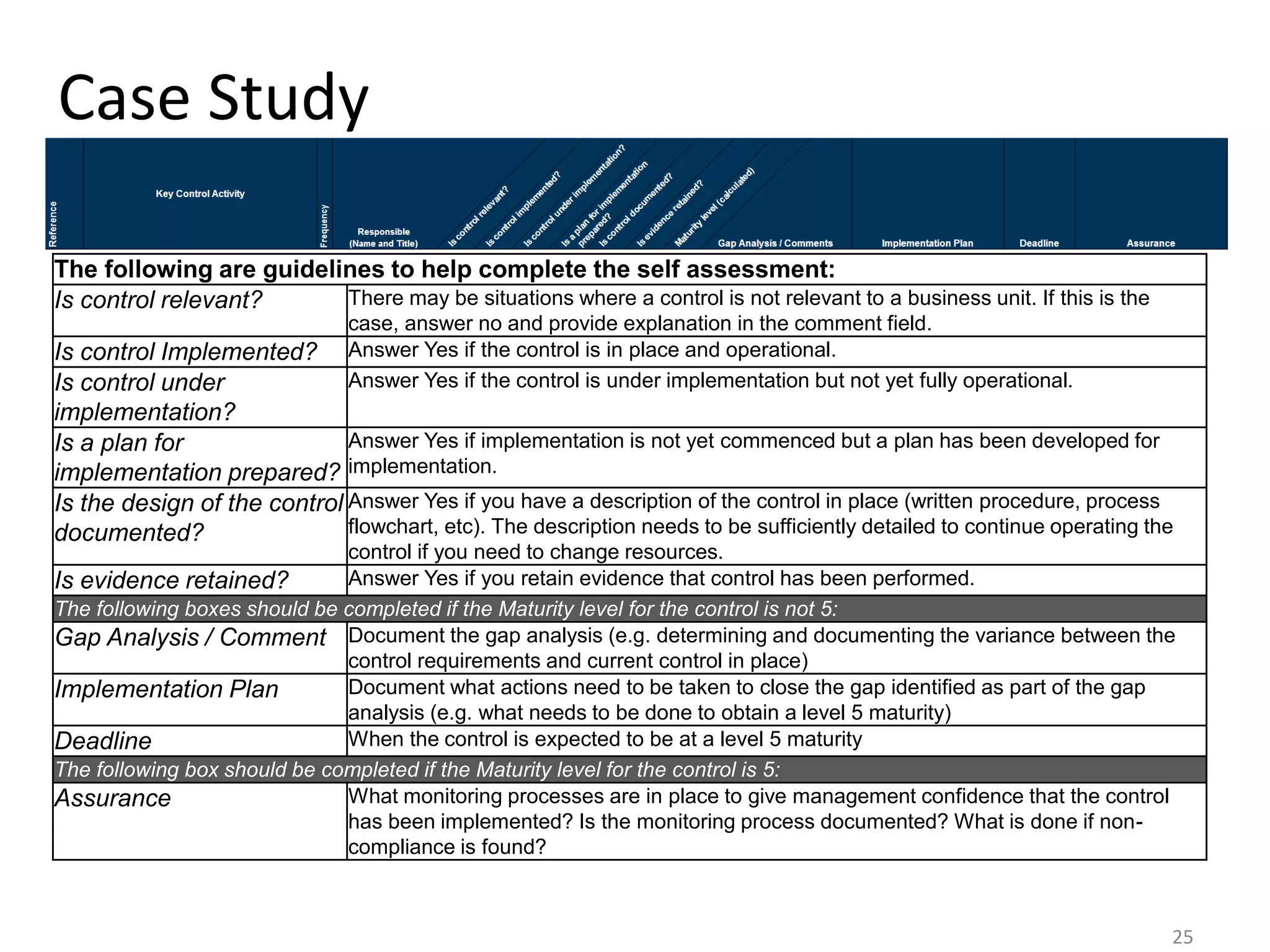 Internal control and Control Self Assessment | PDF