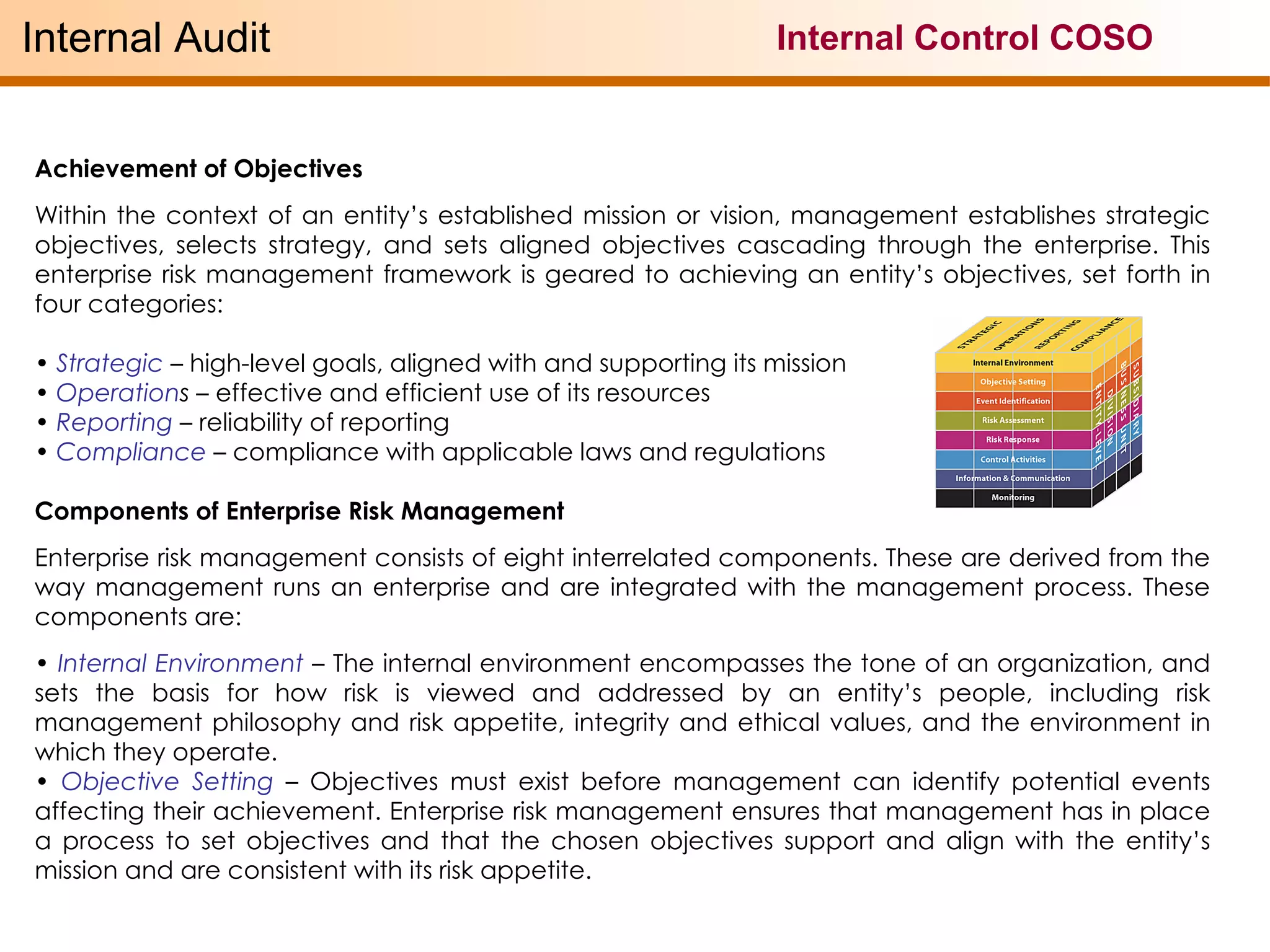 Internal Control COSO | PPT