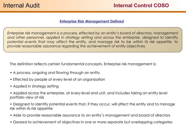 Internal Control COSO | PPT