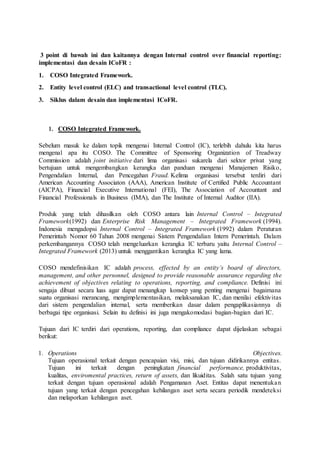 FORUM dan QUIZ Minggu 14 :Internal control over financial reporting ...