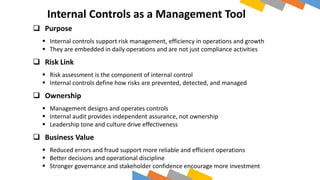 Internal Control Practical Guide (Developing & Implementing Internal ...