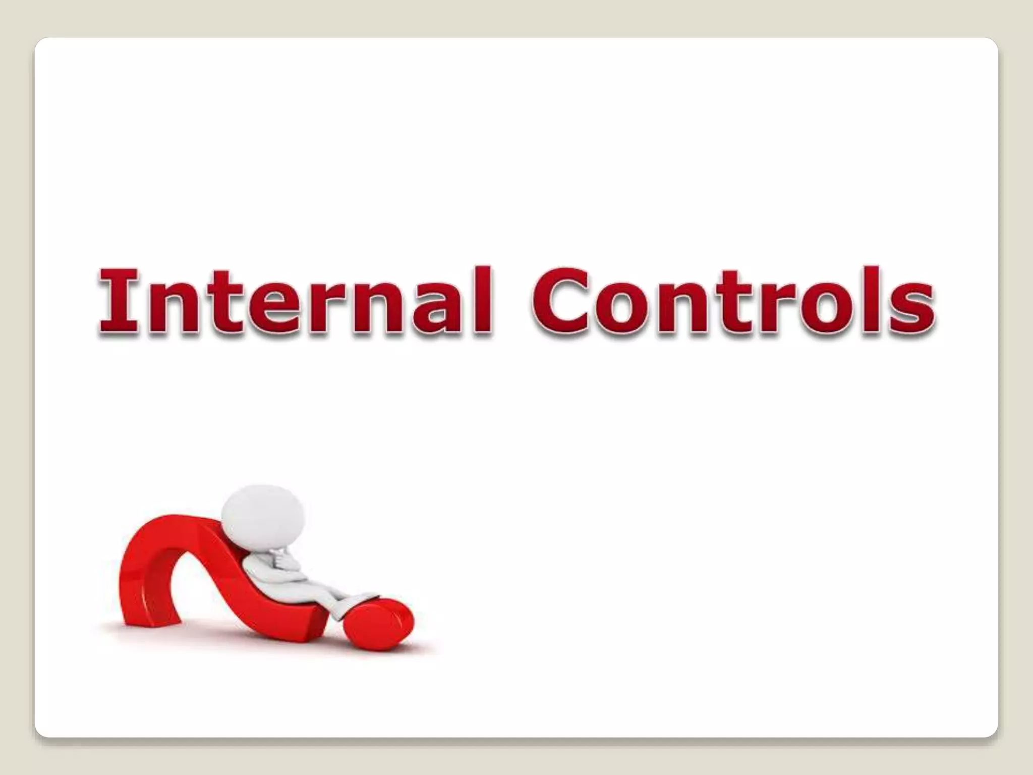 Internal controls | PPTX