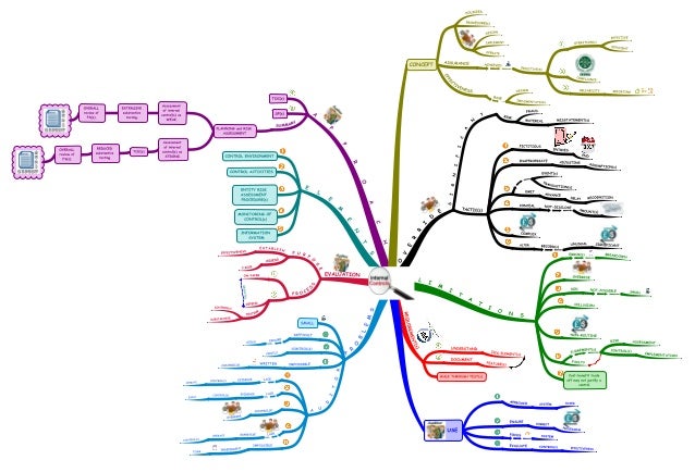 Internal Controls Concept - MIND MAPPING STUDY TECHNIQUE Internal Controls Concept - MIND MAPPING STUDY TECHNIQUE
