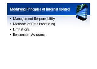 Internal controls in an IT environment | PDF