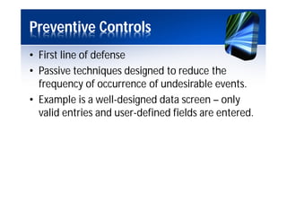 Internal controls in an IT environment | PDF